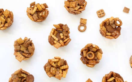 Edible Game Day Snack Cups · Kix Cereal