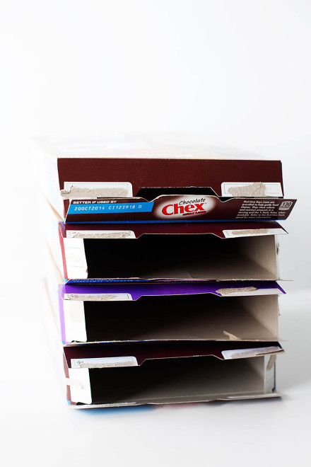 4 Ways to Organize with Cereal Boxes · Kix Cereal