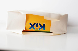 4 Ways to Organize with Cereal Boxes · Kix Cereal