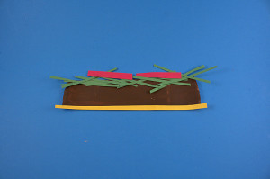 Paper Plate Hamburger · Kix Cereal