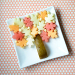 Food Art: A Fall Leaf Fruit Tree · Kix Cereal